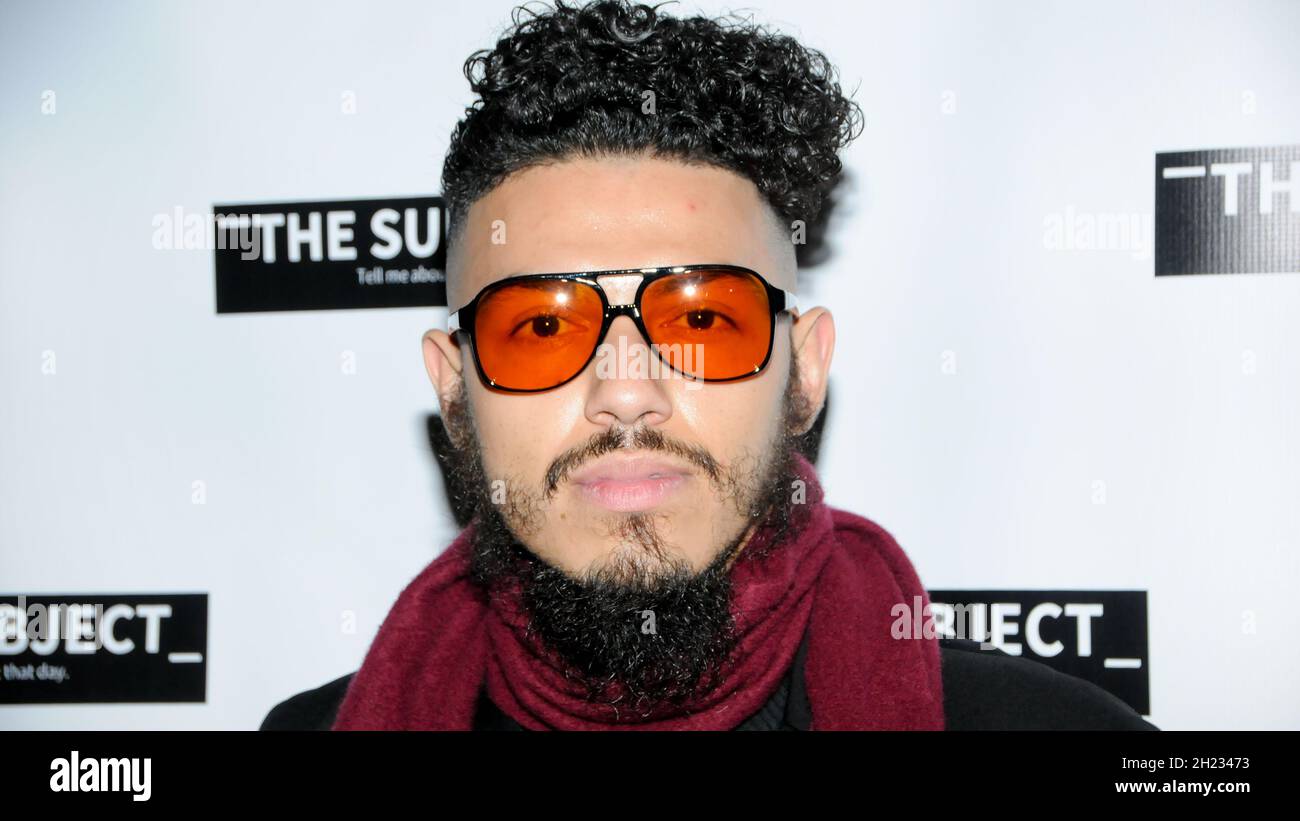 Musical Artist Keon Torres attends "The Subject" film premiere held at ...