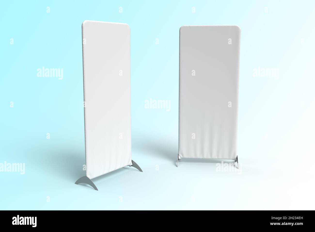 Wall Banner Exhibition Stand Sock or Sleeve Spandex Textile, white ...