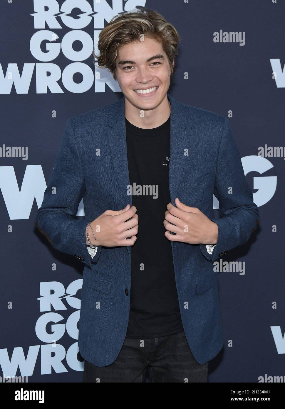 Hollywood, CA, October 19, 2021. Matthew Sato arrives at Disney Studios ...