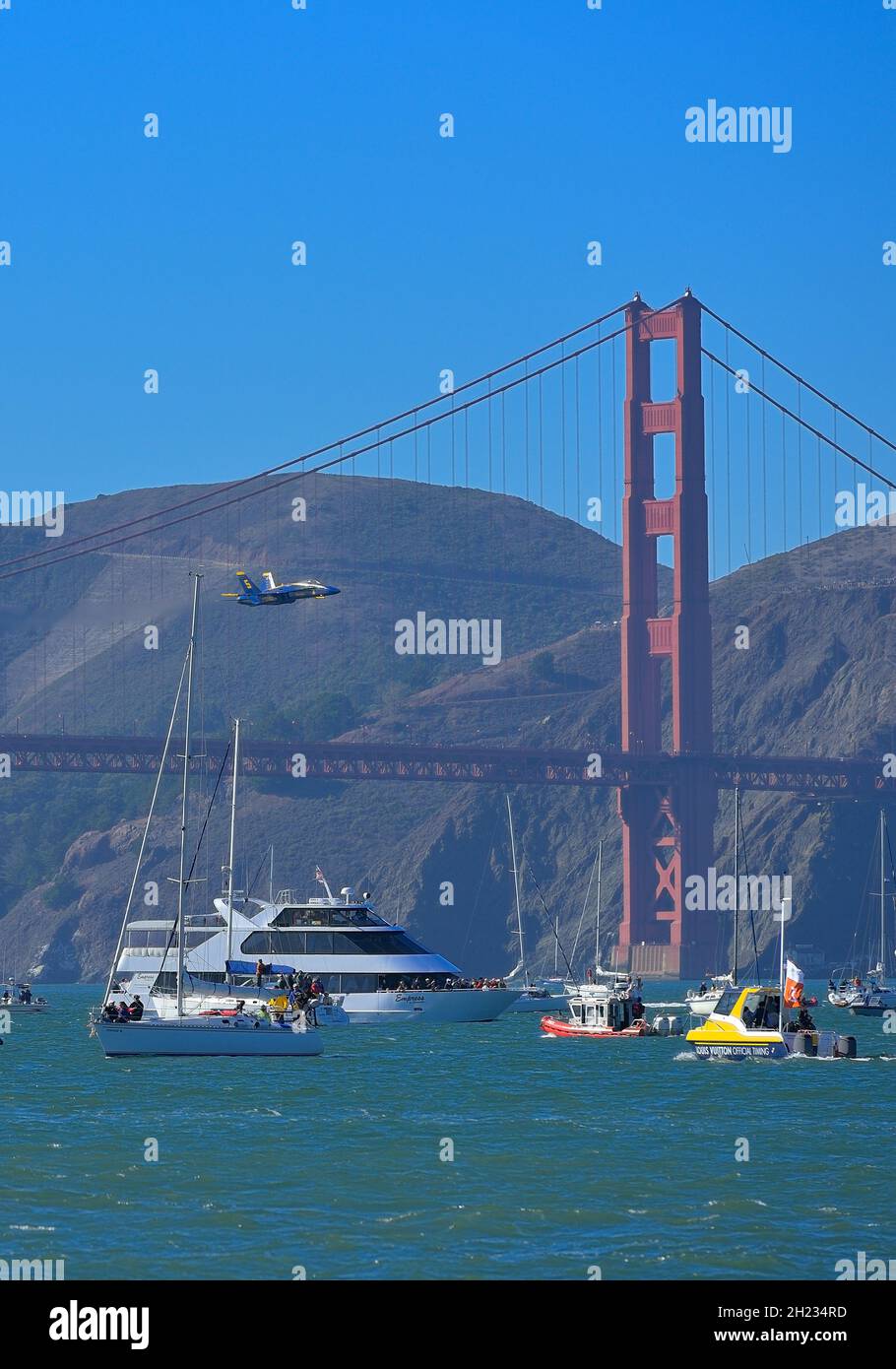 The amazing yearly Fleet Week in the Bay Area, San Francisco CA Stock ...