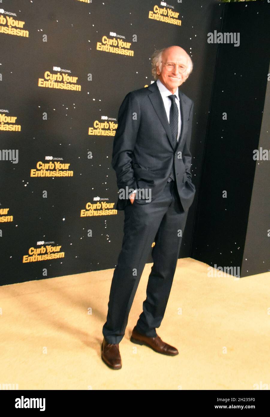 Los Angeles, California, USA 19th October 2021 Actor Larry David ...