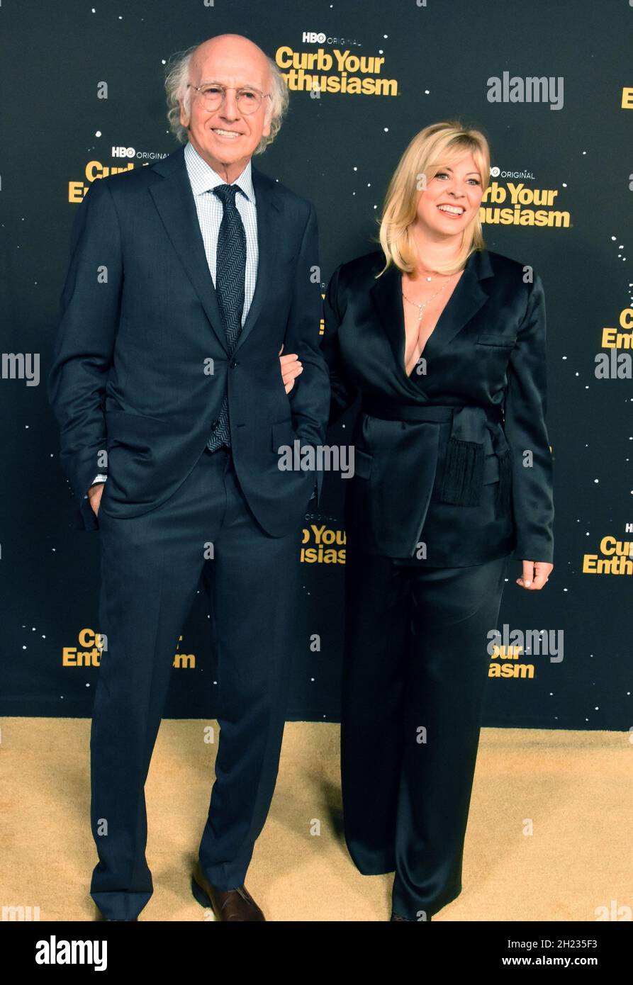 Los Angeles, California, USA 19th October 2021 Actor Larry David and ...