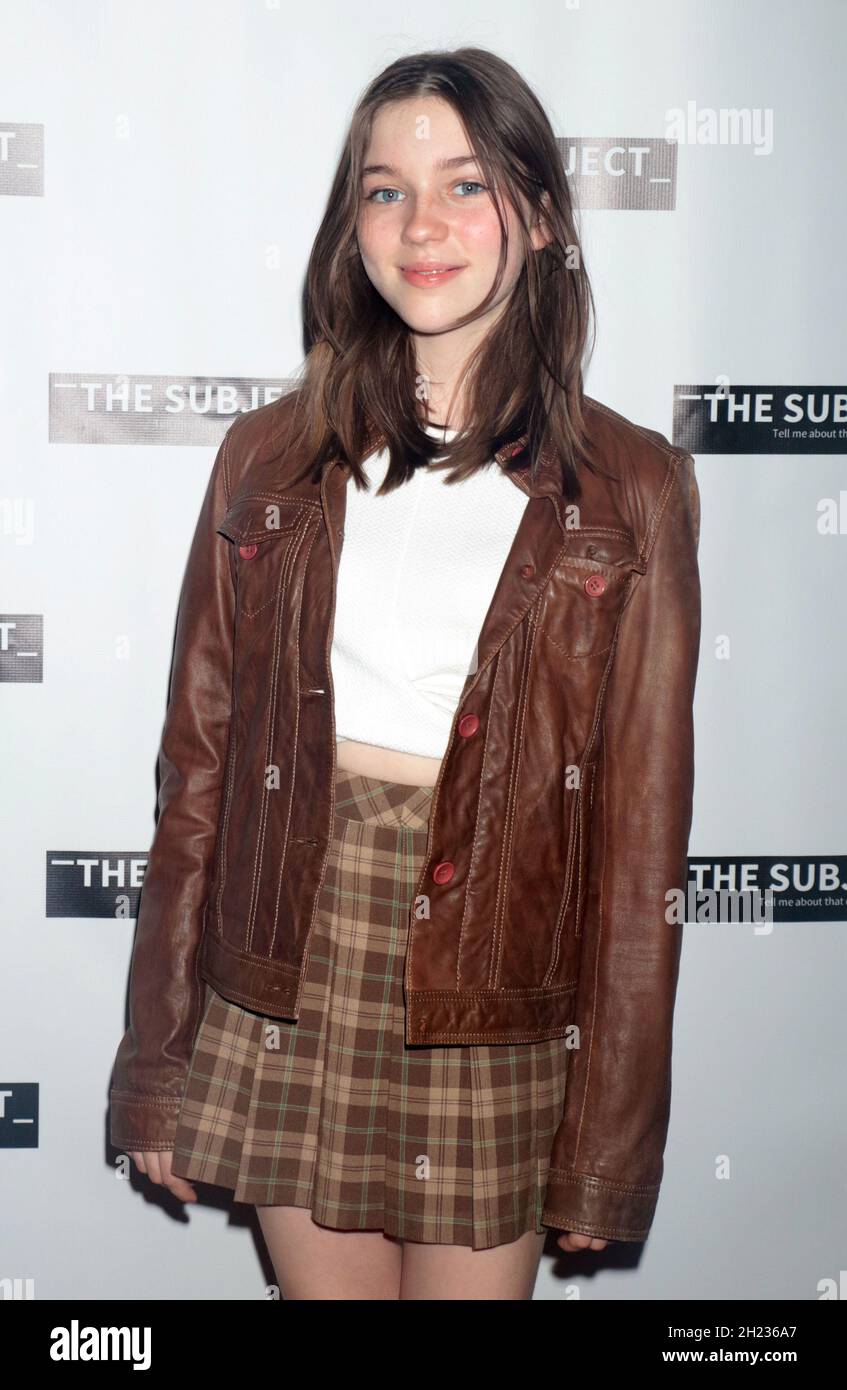 New York, NY, USA. 19th Oct, 2021. Alexa Swinton at the New York ...