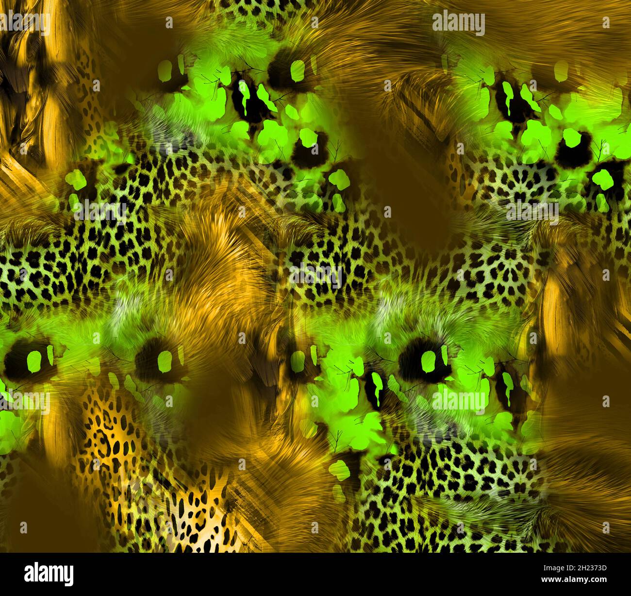 colorful animal prints, fabric patterns Stock Photo - Alamy