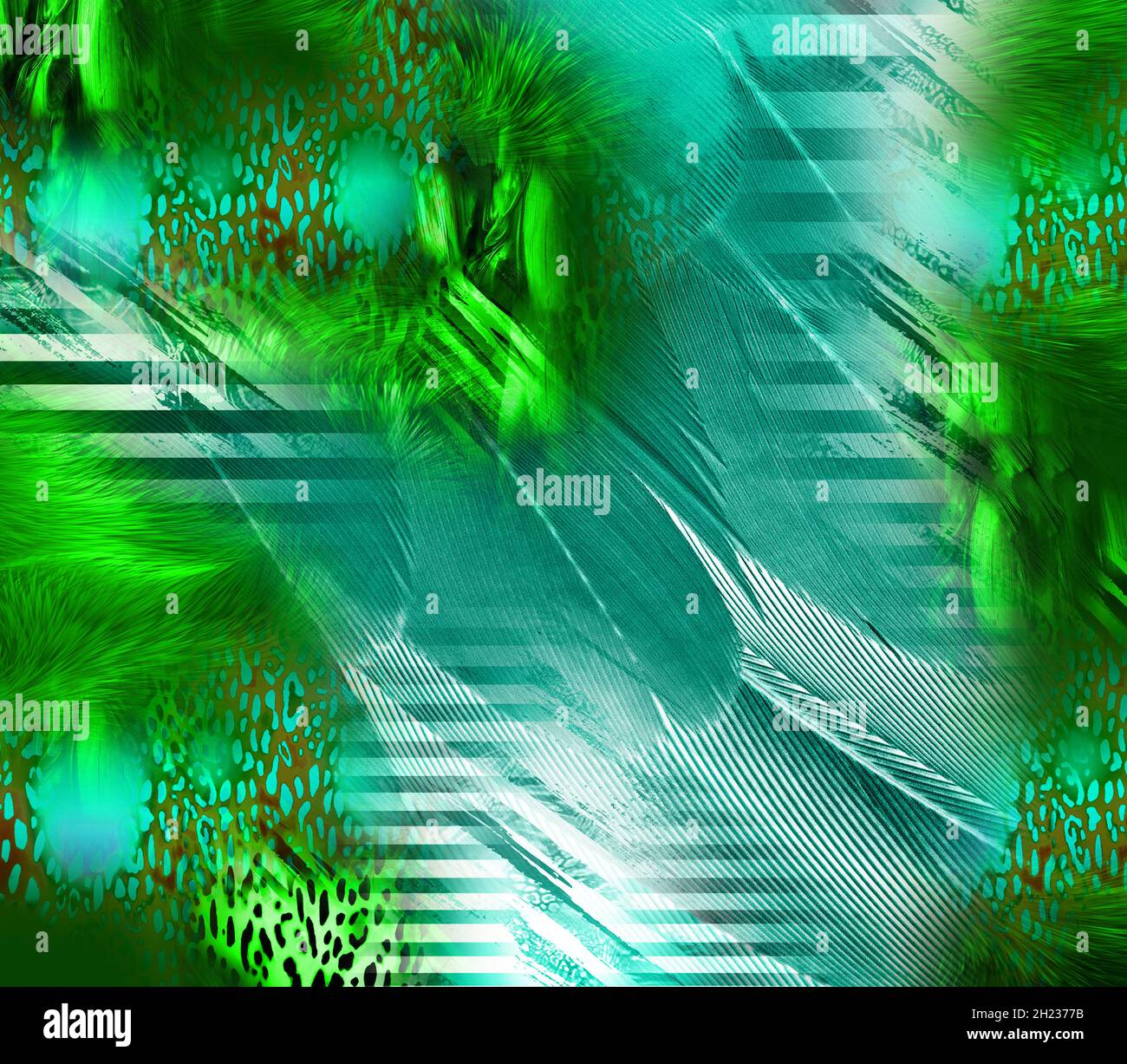 digital painted abstract design, colorful texture, fabric print pattern ...