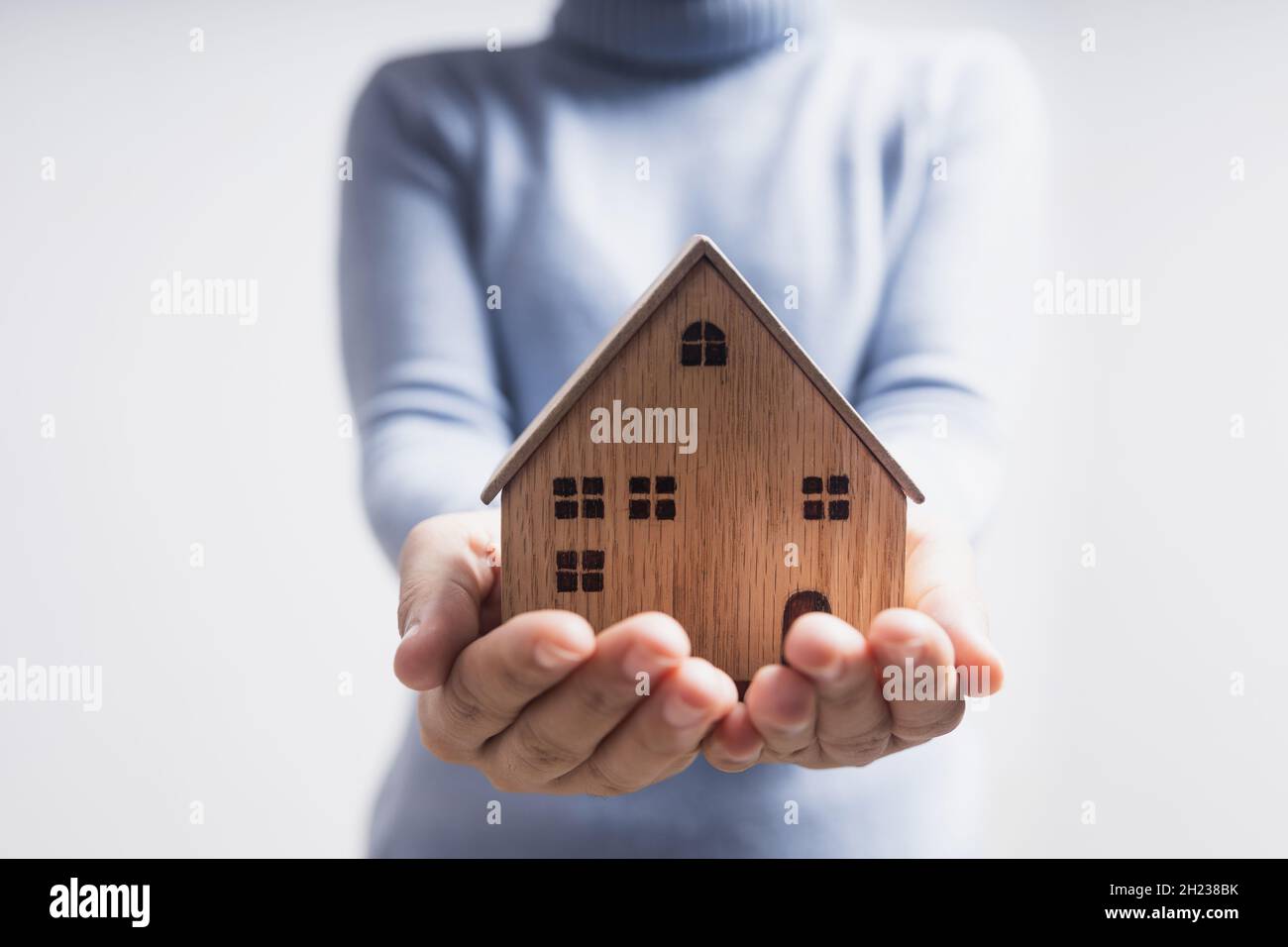 Family housing concept happy hi-res stock photography and images - Alamy