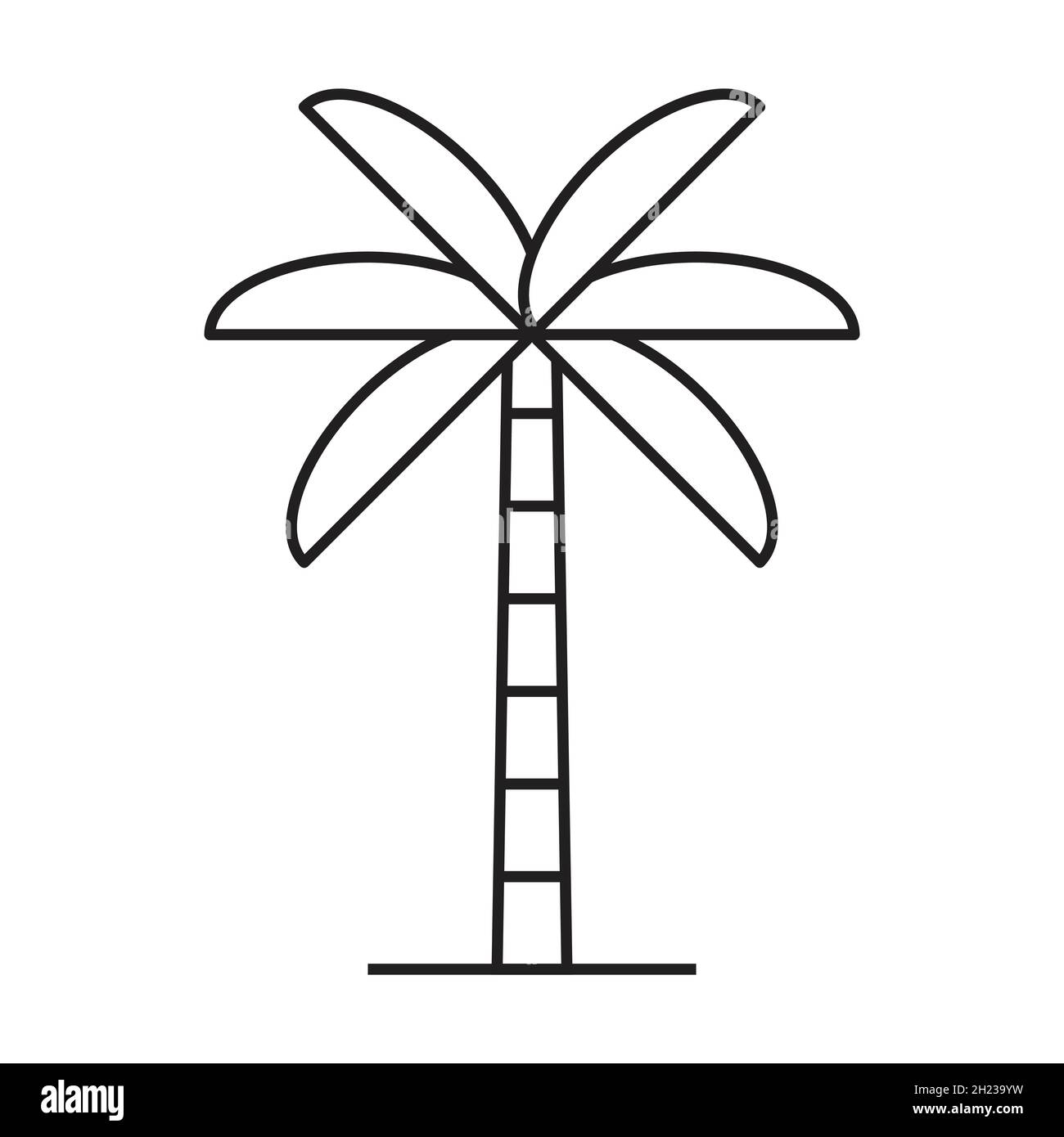 Palm tree for graphic design, logo, website, social media, mobile app ...