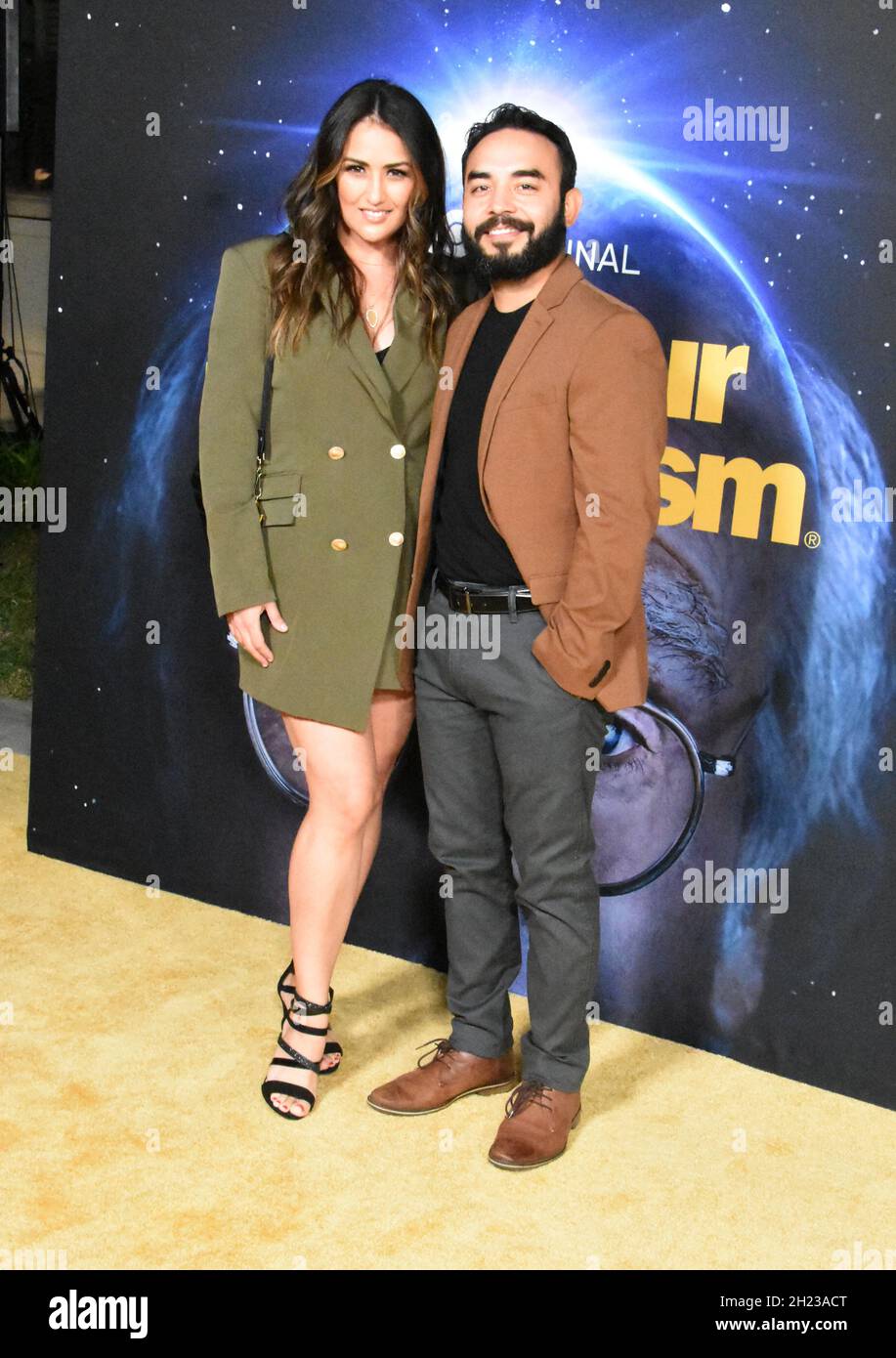 Los Angeles, California, USA 19th October 2021 Actor Marques Ray (R ...