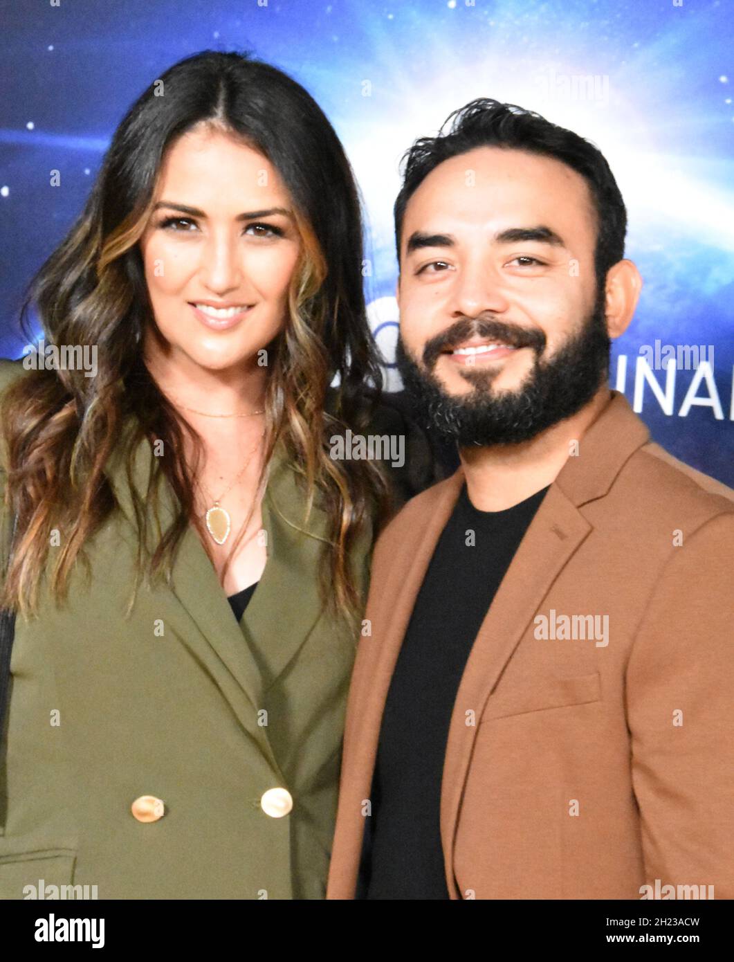 Los Angeles, California, USA 19th October 2021 Actor Marques Ray (R ...