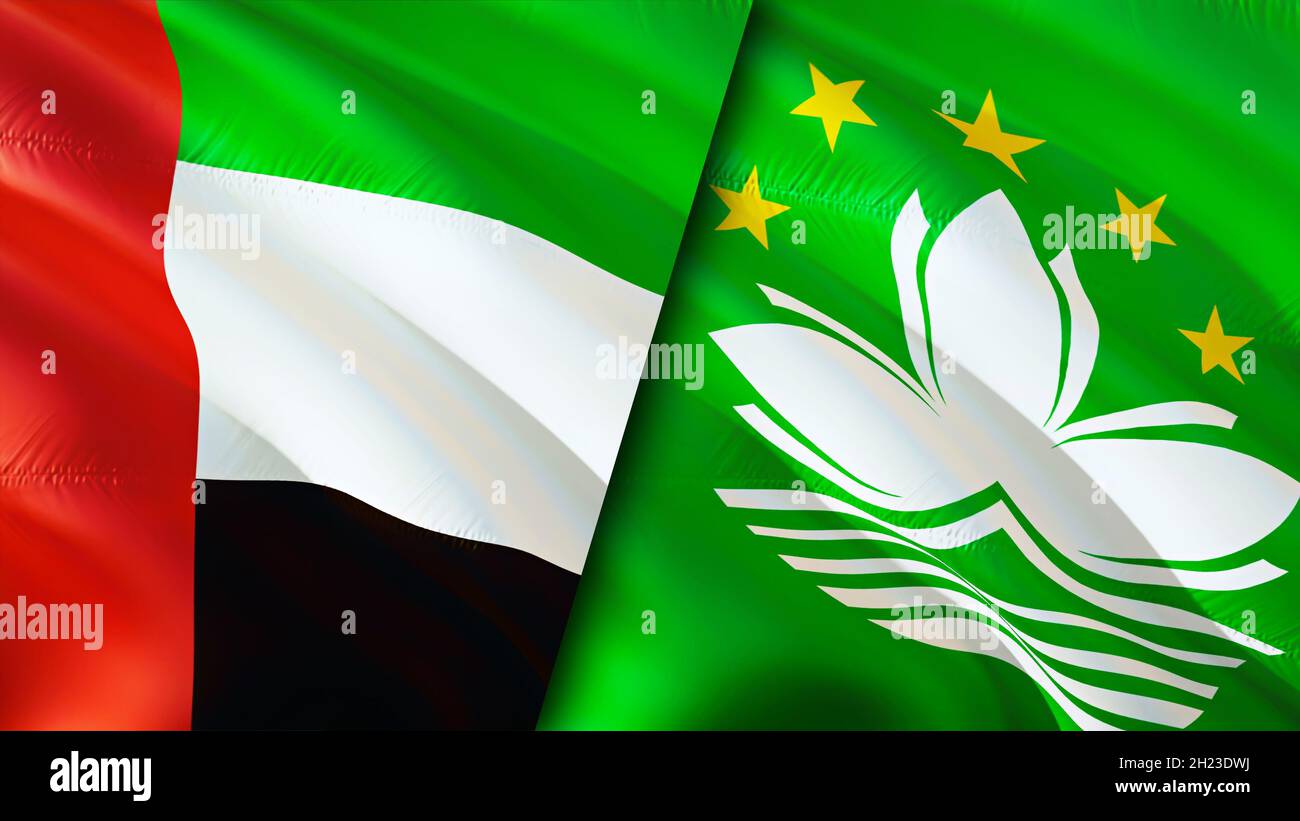 Macau united arab emirates flag hi-res stock photography and images - Alamy
