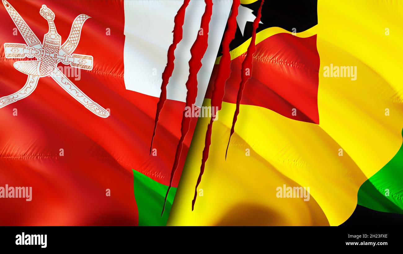 Oman nevis island flag hi-res stock photography and images - Alamy