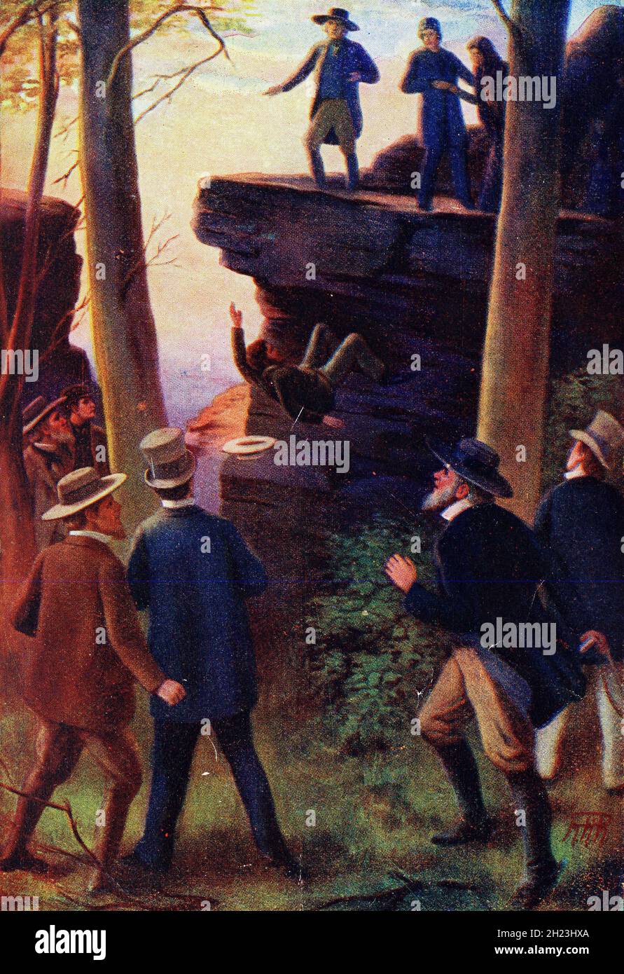 Illustration from an early edition of the American classic novel, Uncle ...
