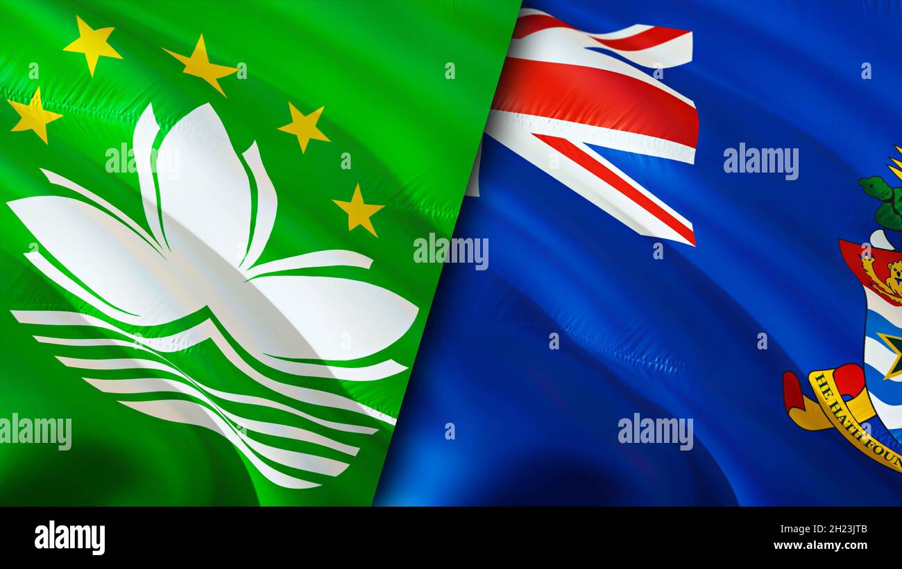 Macau cayman islands flag hi-res stock photography and images - Alamy