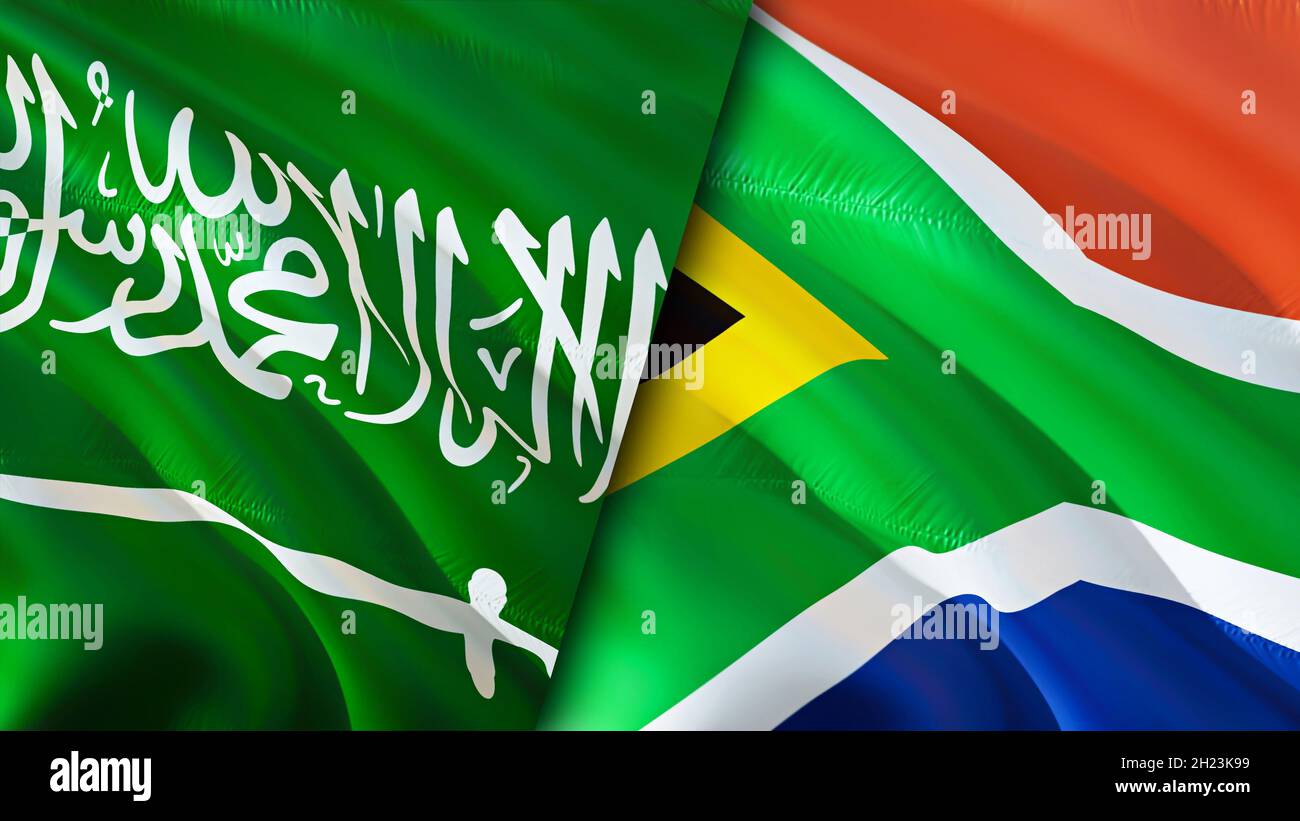 South africa saudi arabia flag hi-res stock photography and images - Alamy
