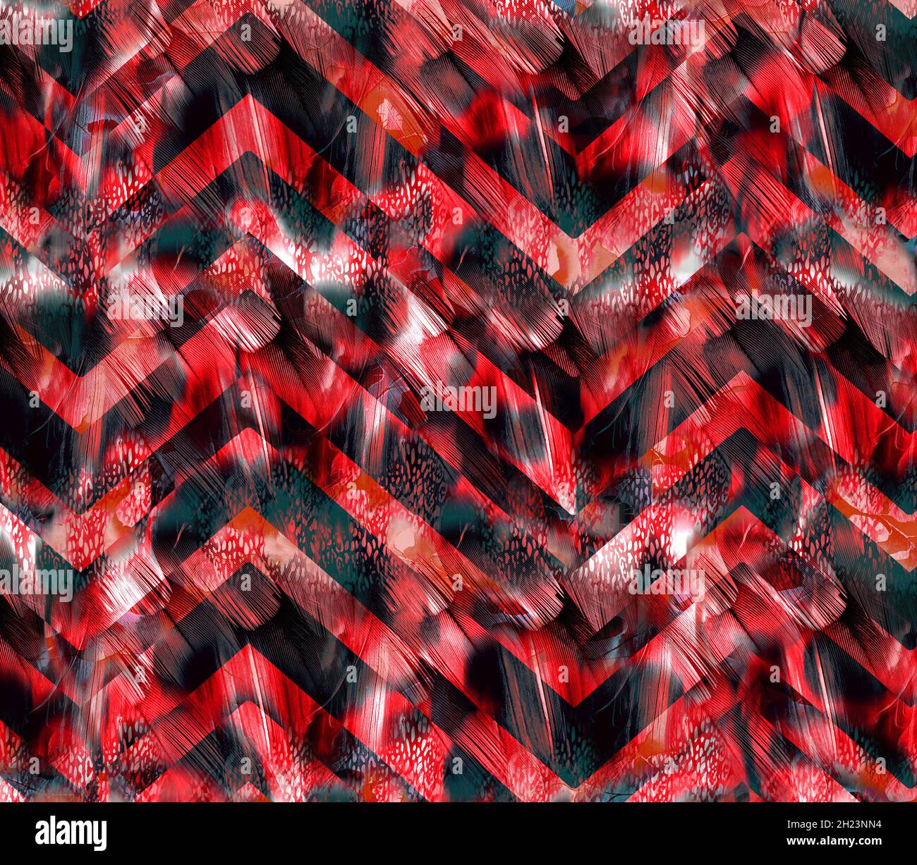digital painted abstract design, colorful texture, fabric print pattern ...