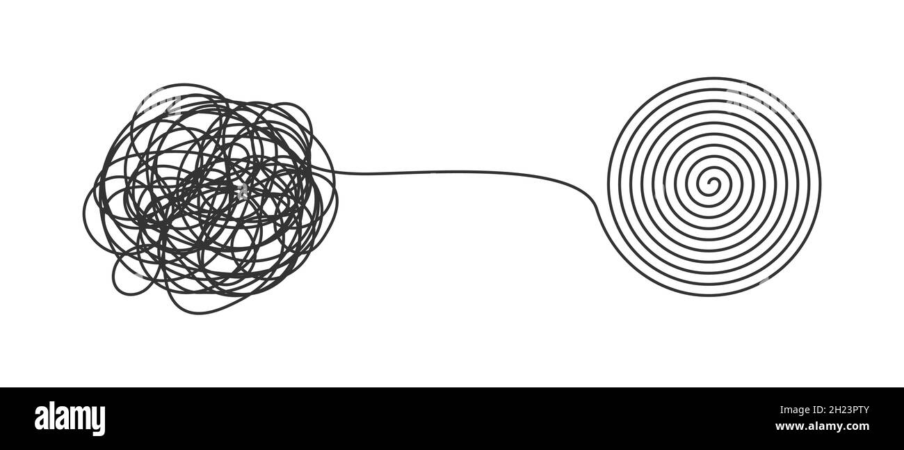 Messy sort Stock Vector Images - Alamy