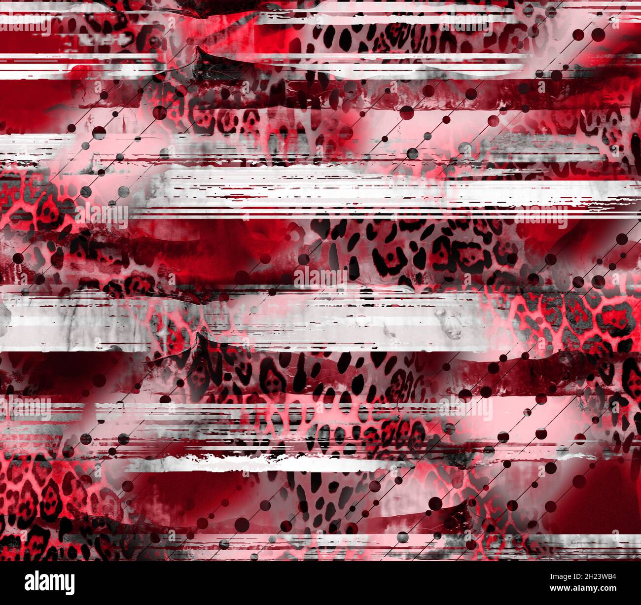 digital painted abstract design, colorful texture, fabric print pattern ...
