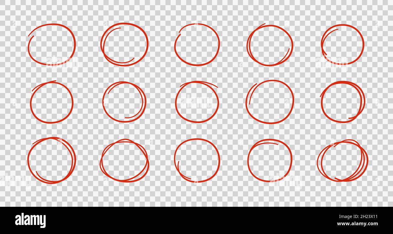 Hand Drawn Circle Transparent