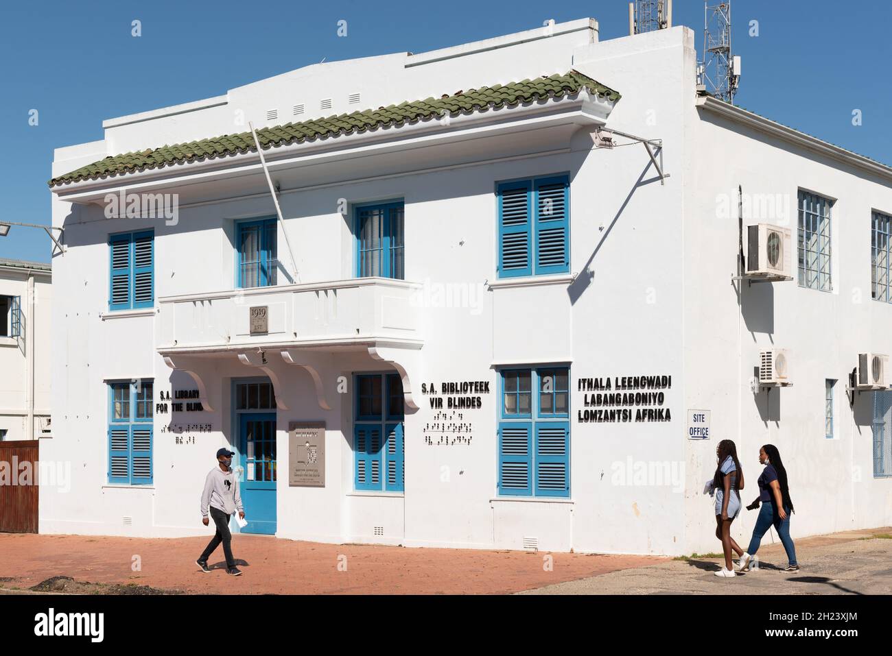 South African Library for the Blind, High Street, Grahamstown/Makhanda ...