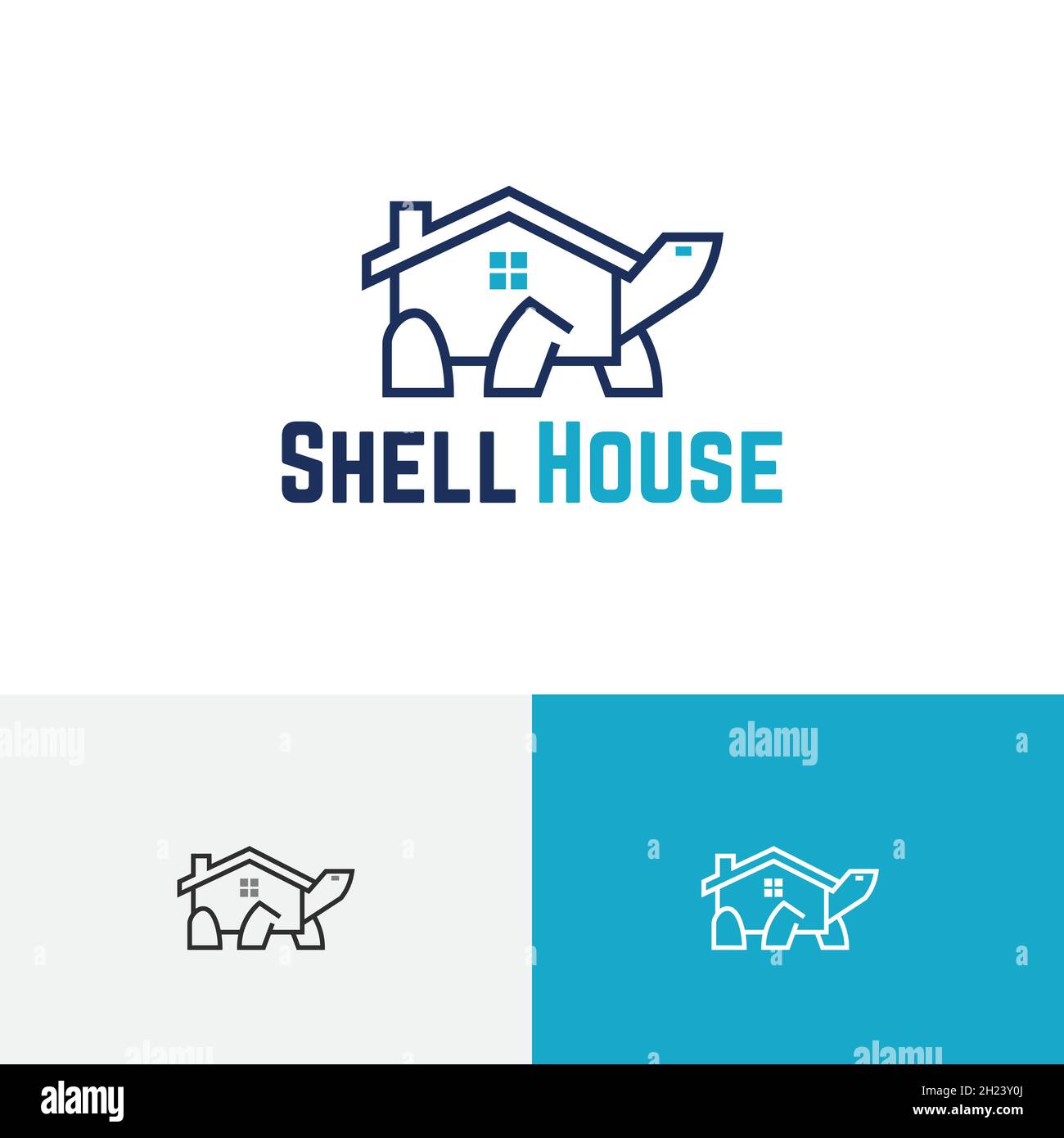 Real estate logo vector vectors hi-res stock photography and images - Alamy