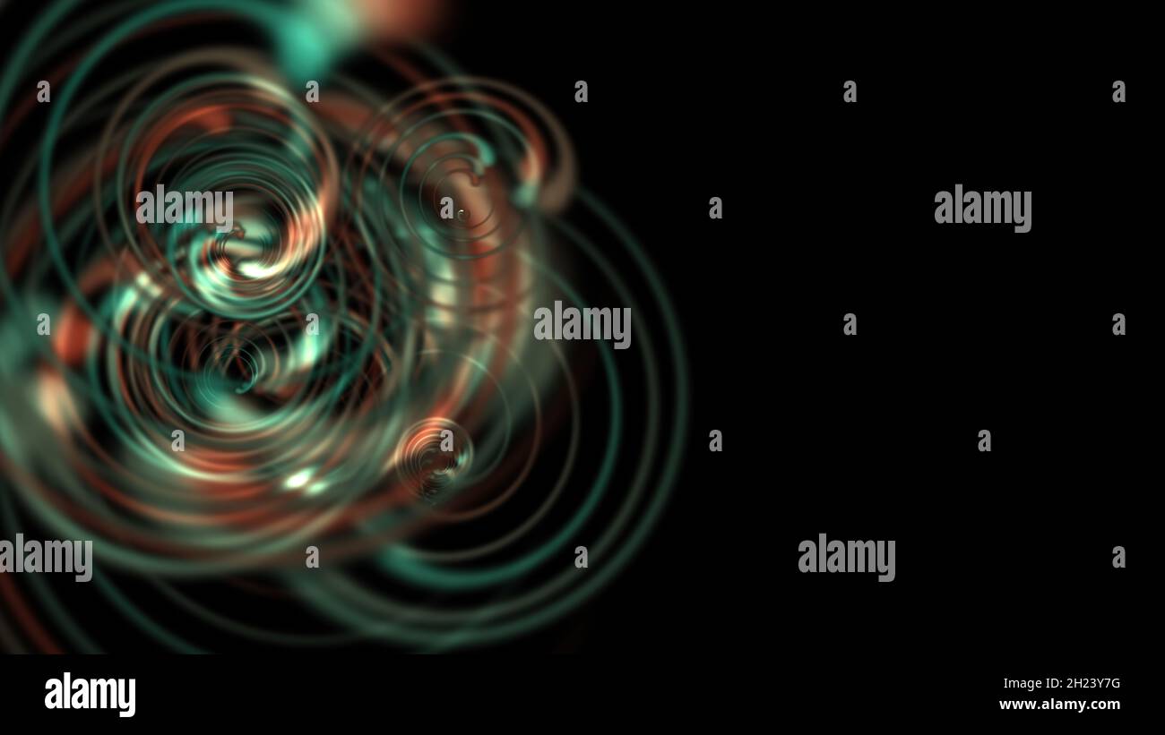 3d illustration of liquid abstract organic form Stock Photo - Alamy
