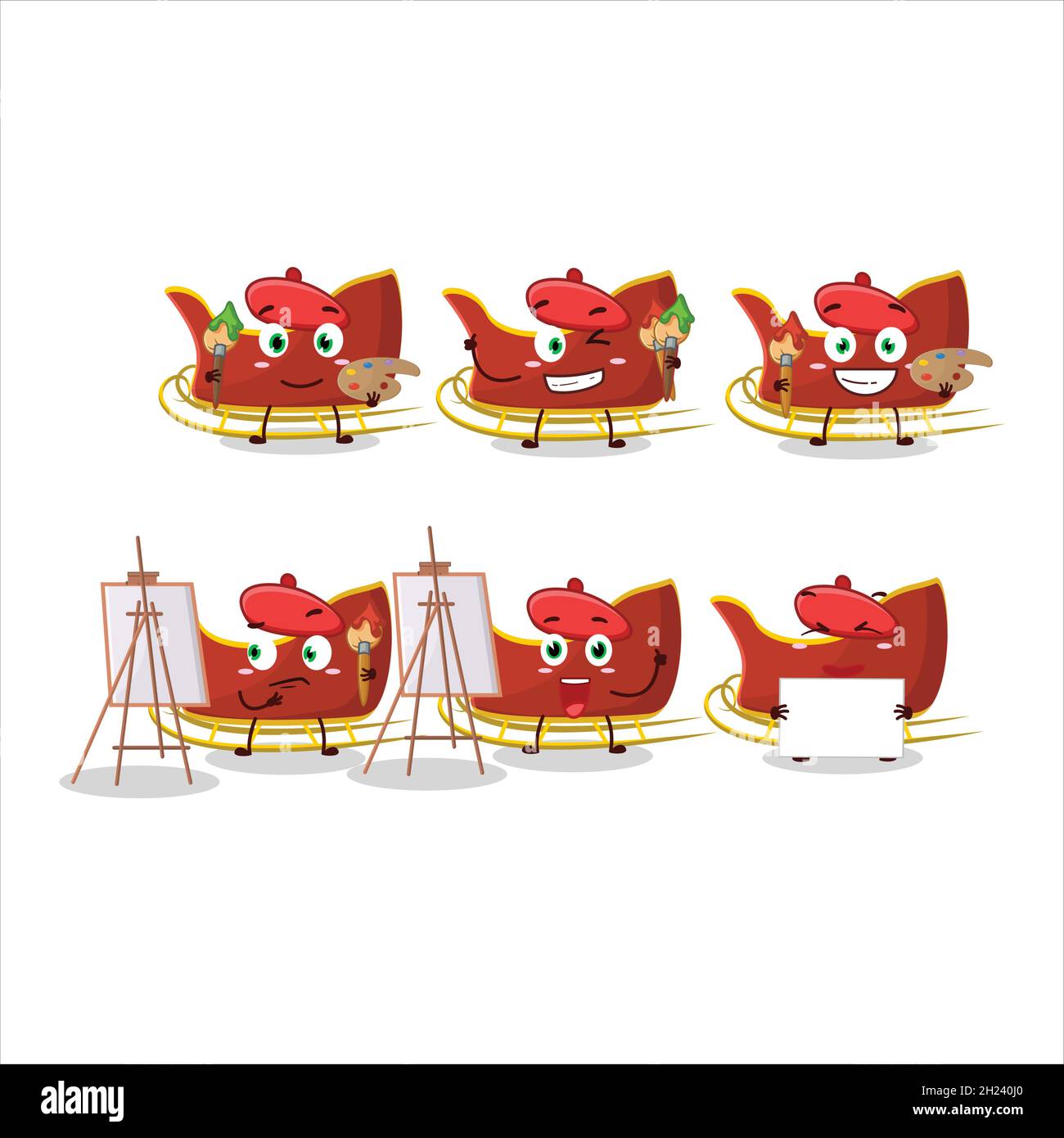 Chariot à thé Stock Vector Images - Alamy