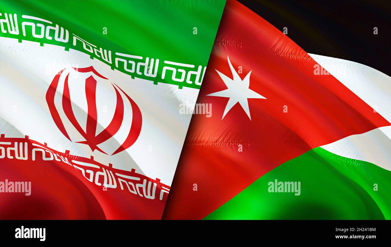 Jordan iran flag hi-res stock photography and images - Alamy