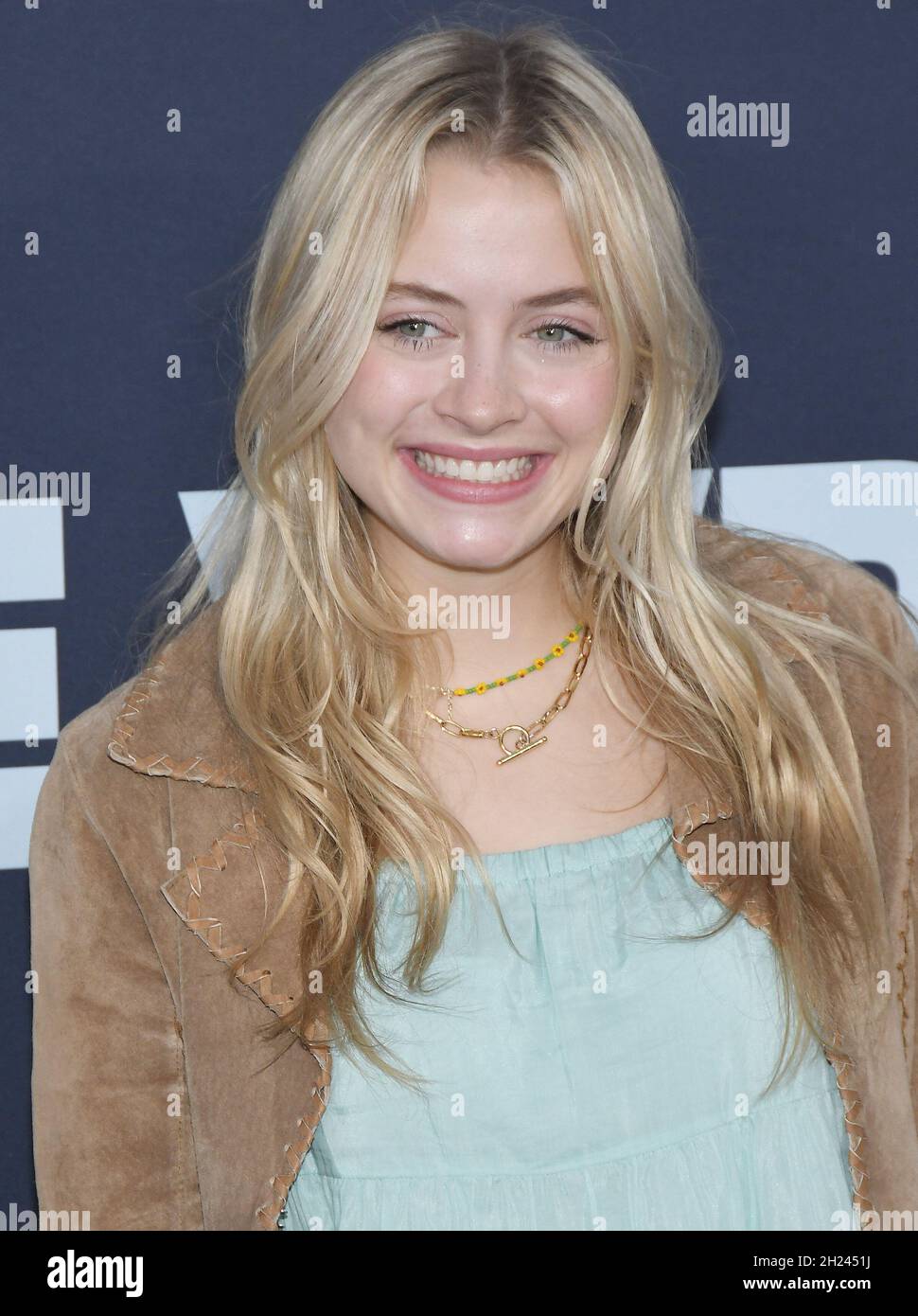 Hollywood, CA, October 19, 2021. Emma Meisel arrives at Disney Studios ...