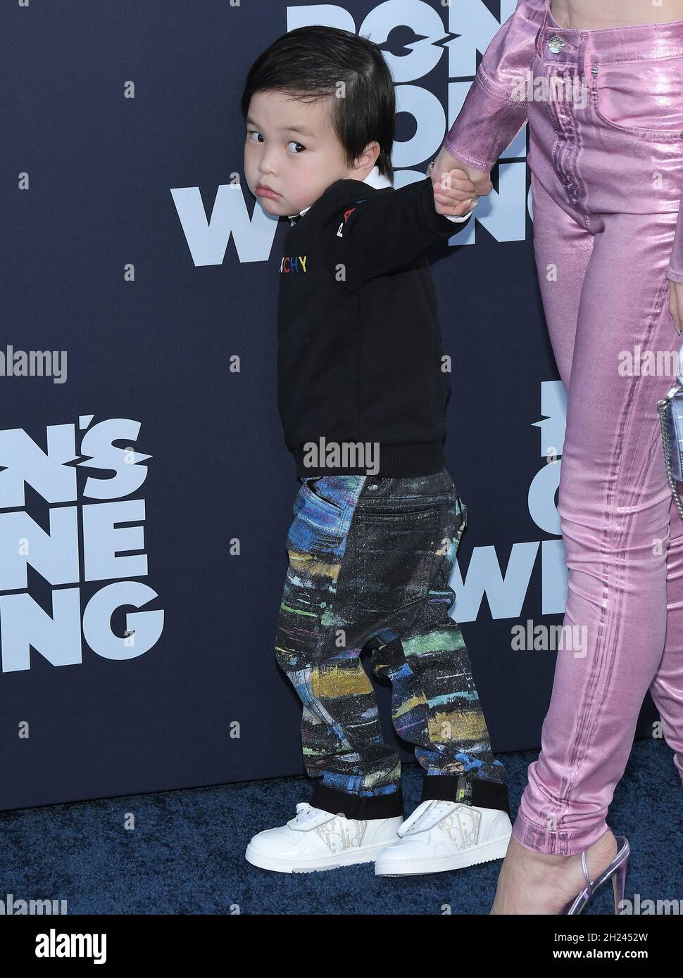 Los Angeles, USA. 19th Oct, 2021. Baby G arrives at Disney Studios' RON ...