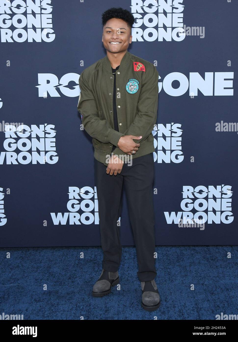 Los Angeles, USA. 19th Oct, 2021. Andre Swilley arrives at Disney ...