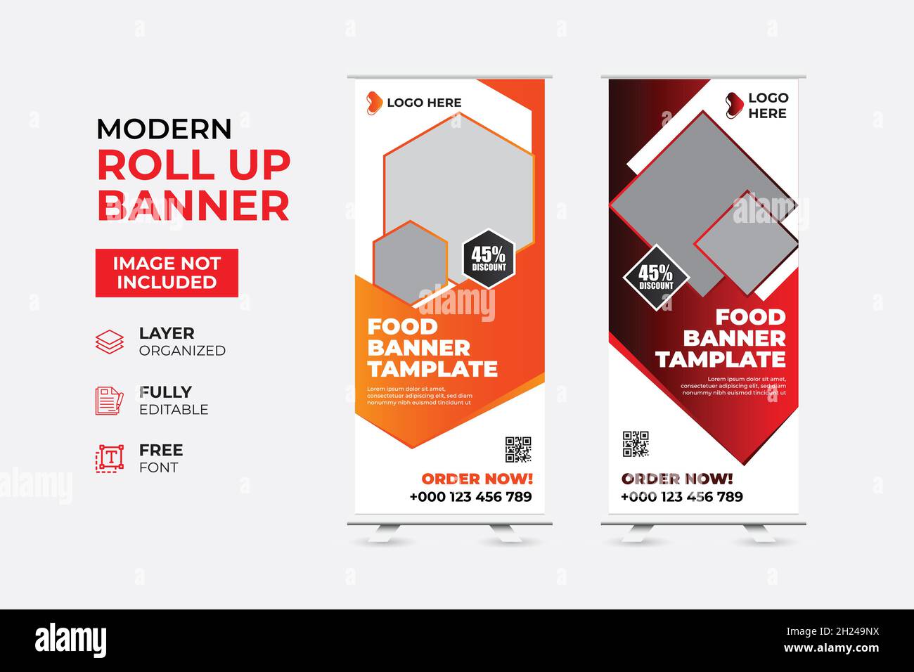 Medical rollup design hi-res stock photography and images - Alamy