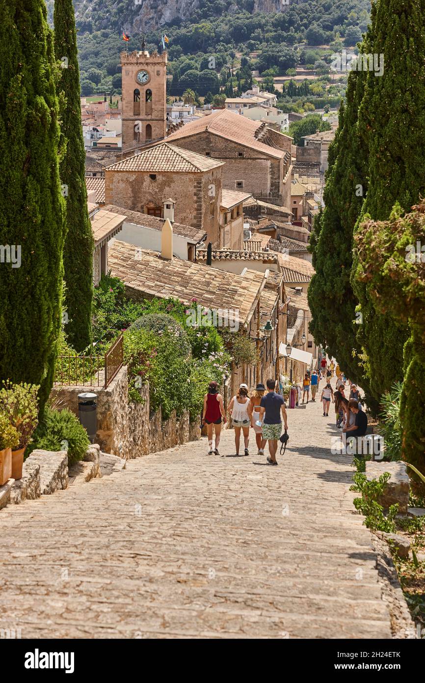 Pollensa Village In Majorca High Resolution Stock Photography and ...