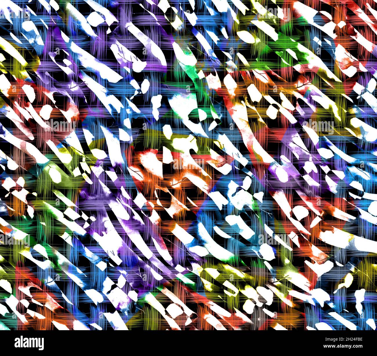 modern mixed print pattern, textile design Stock Photo - Alamy