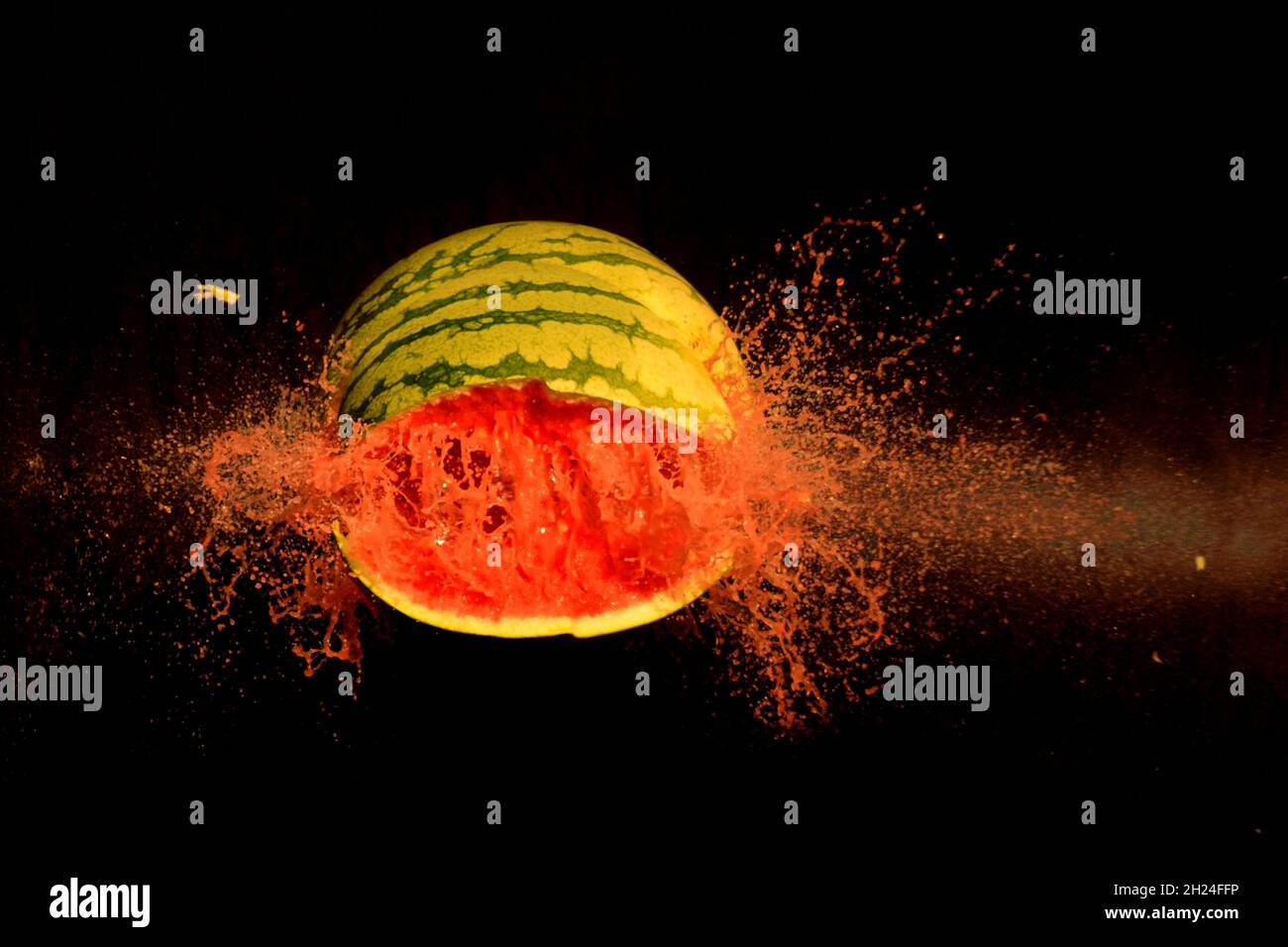 Broken melon hi-res stock photography and images - Alamy