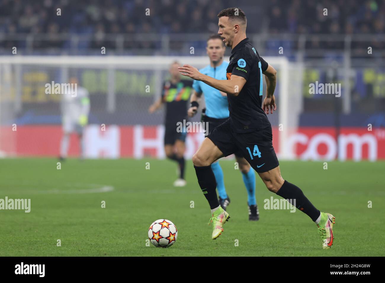 Ivan Perisic of FC Internazionale in action during the UEFA Champions ...