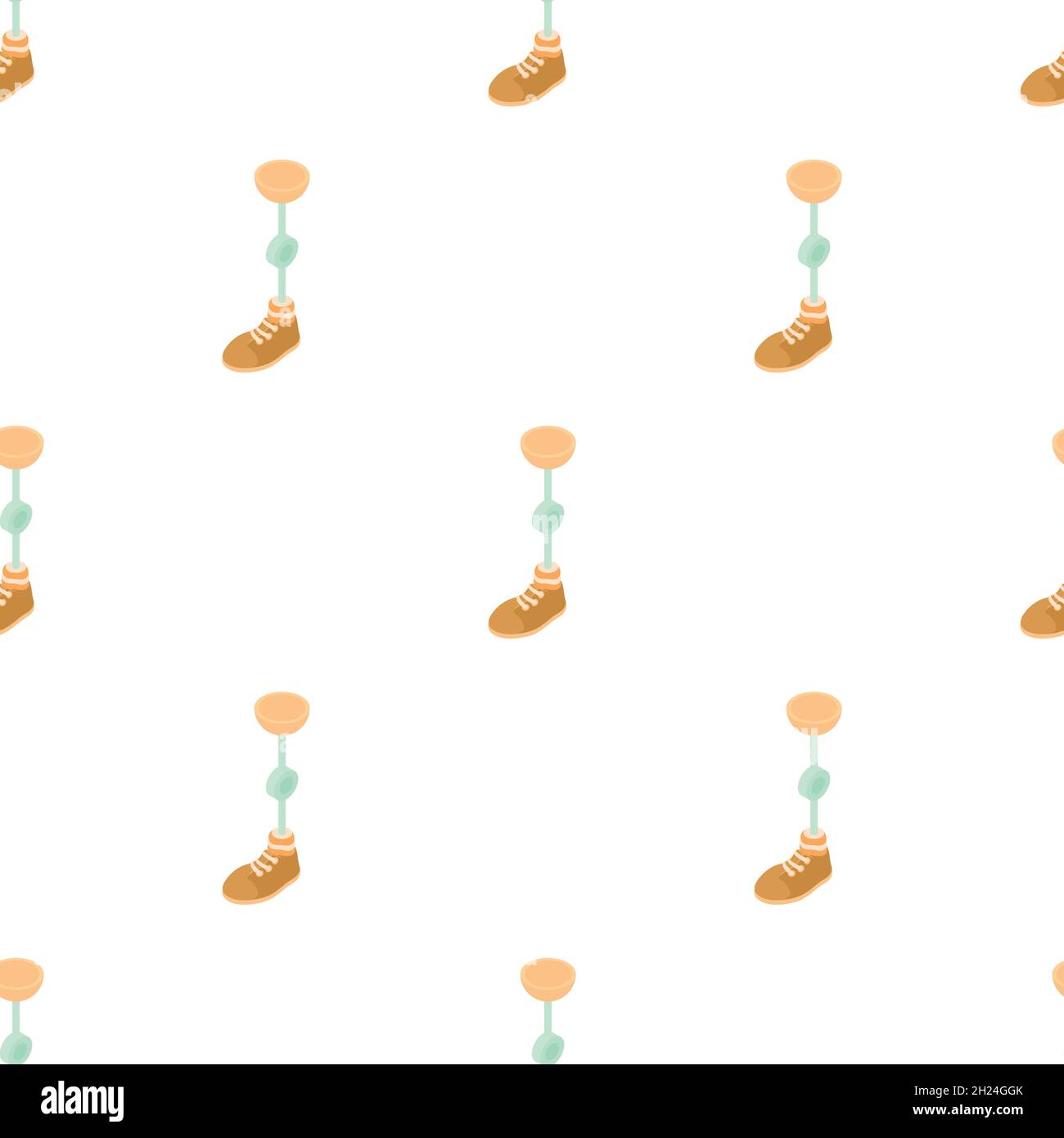 Prosthetic leg pattern seamless background texture repeat wallpaper ...