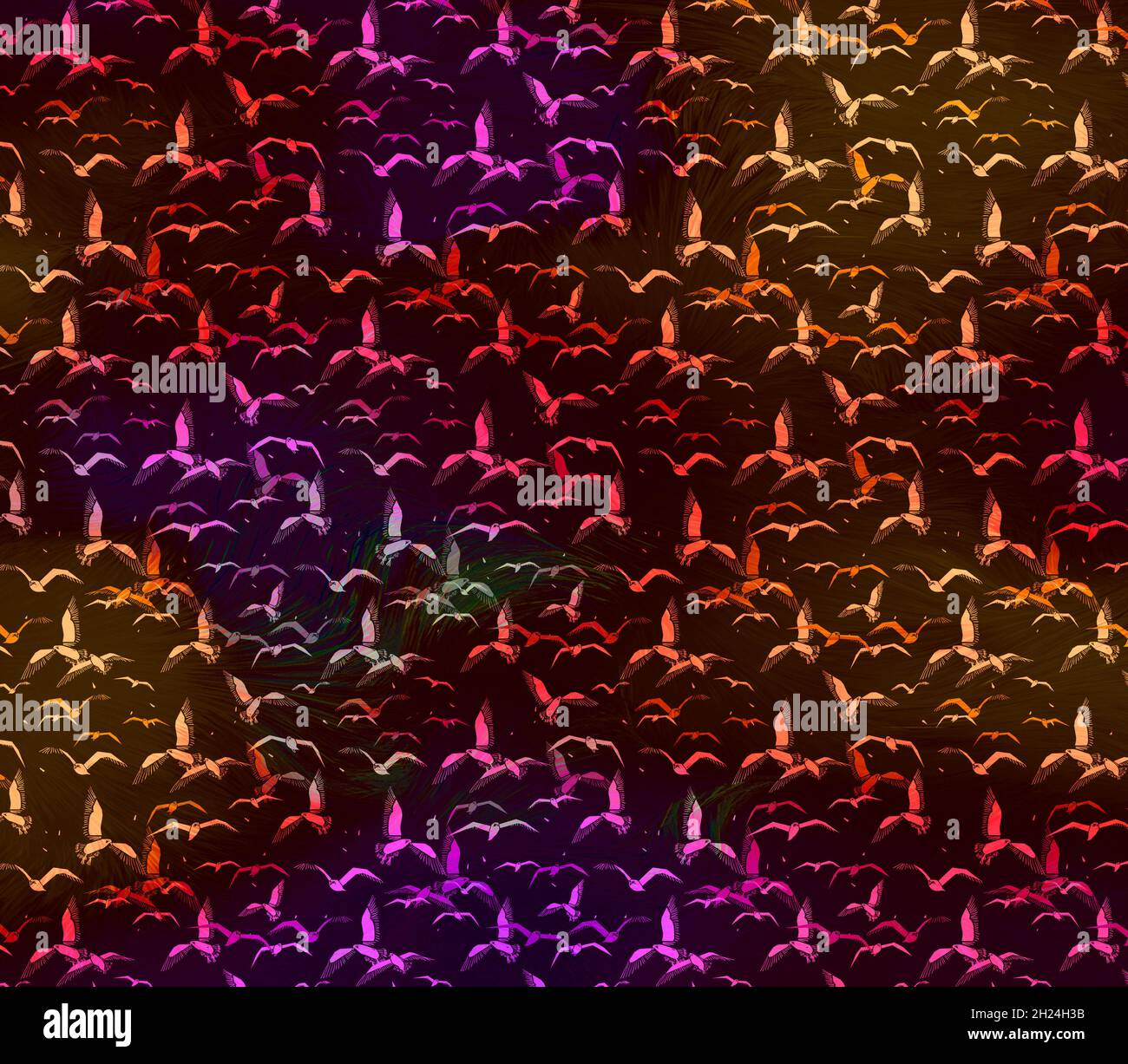 modern mixed print pattern, textile design Stock Photo - Alamy