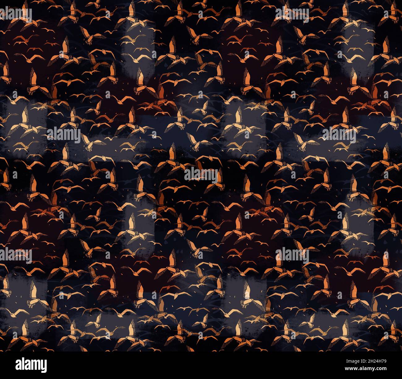 modern mixed print pattern, textile design Stock Photo - Alamy
