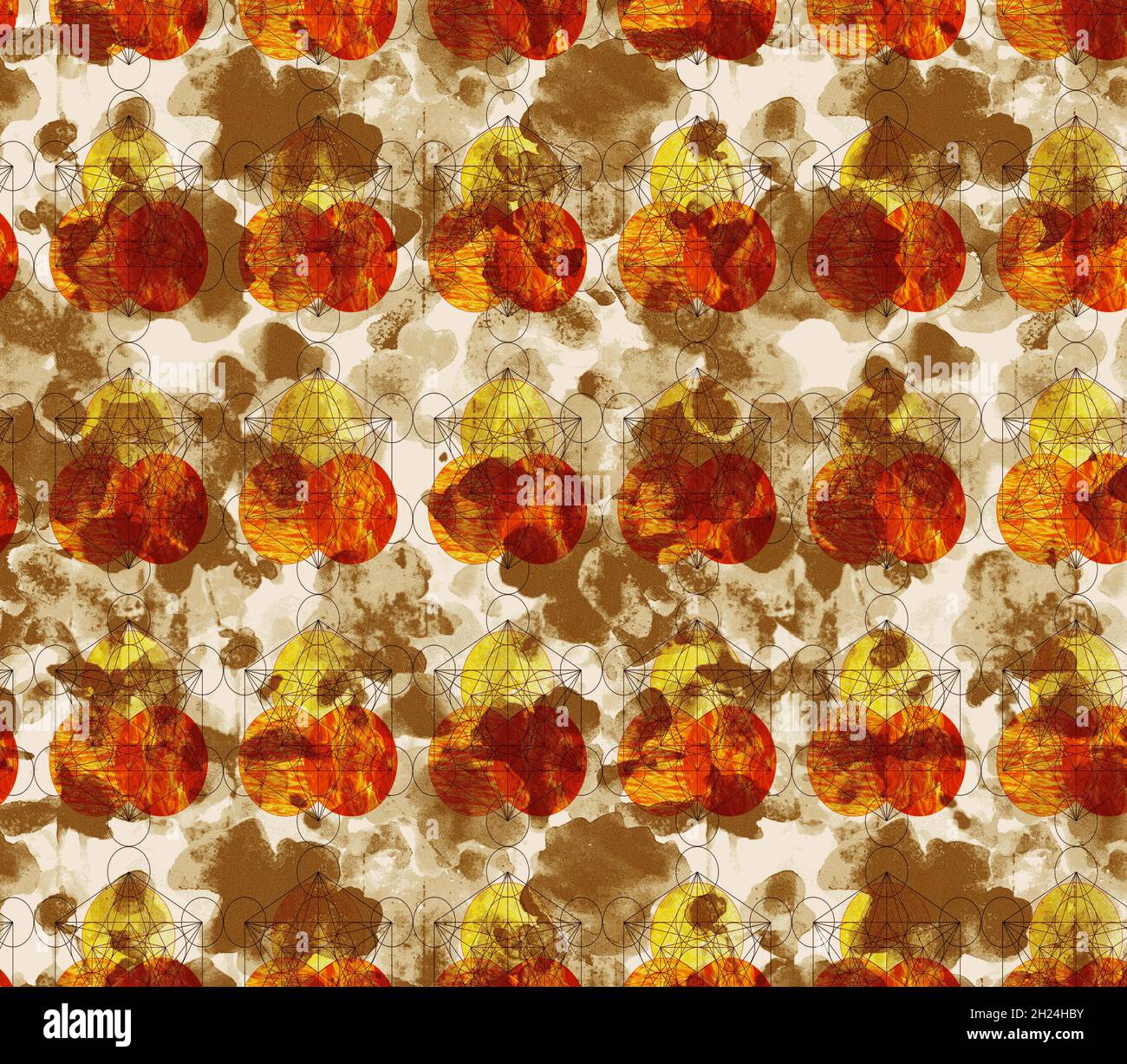 modern mixed print pattern, textile design Stock Photo - Alamy