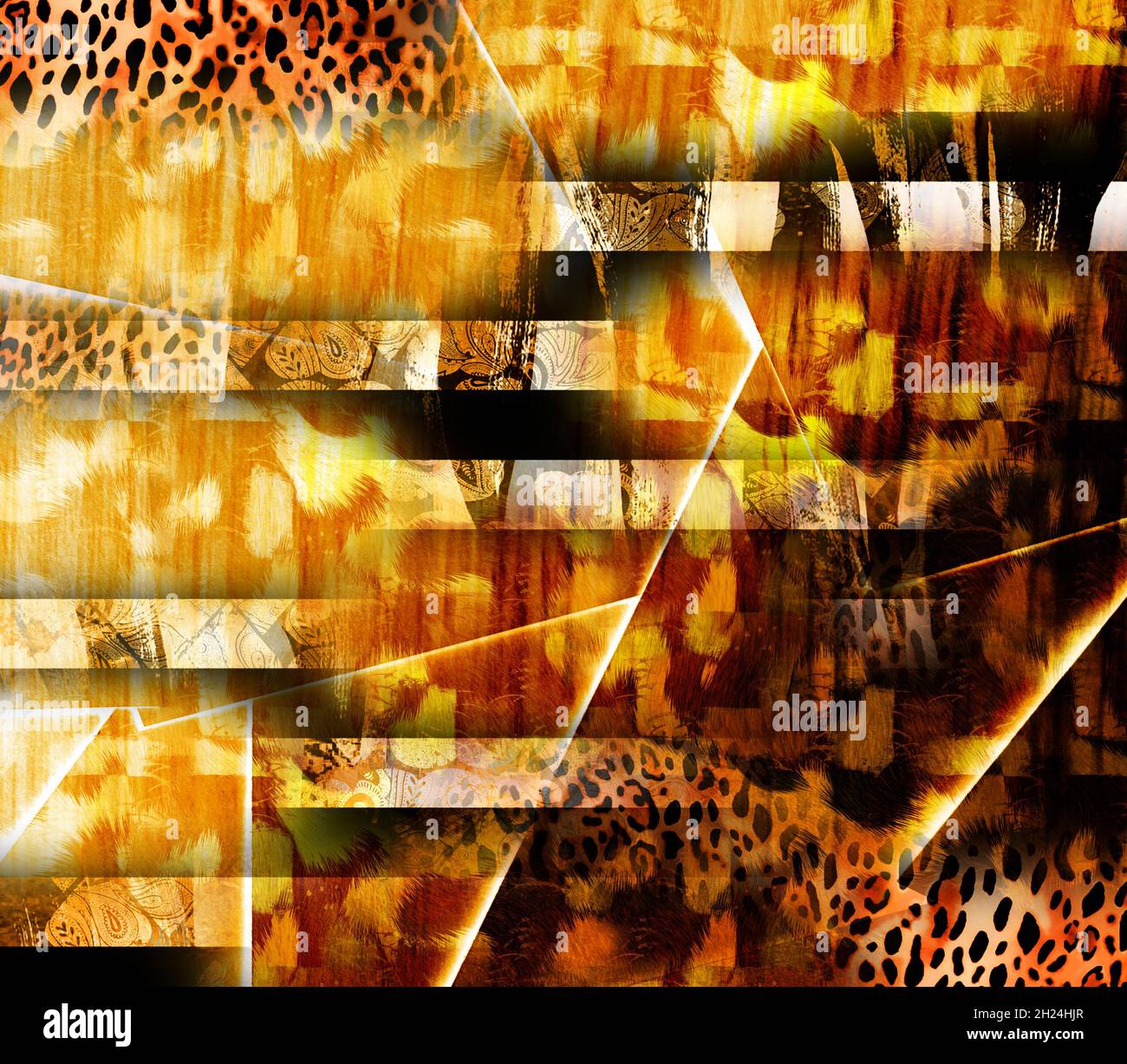 modern mixed print pattern, textile design Stock Photo - Alamy