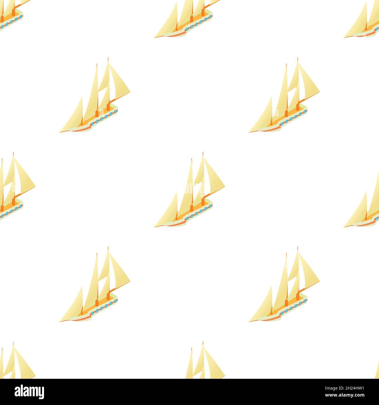 Sailing yacht pattern seamless background texture repeat wallpaper ...