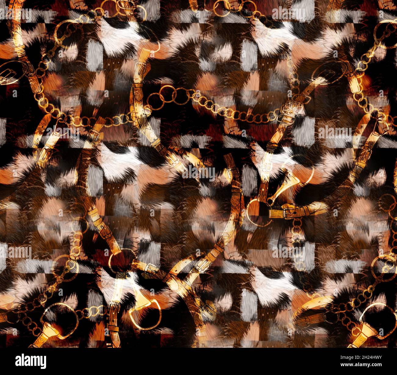 modern mixed print pattern, textile design Stock Photo - Alamy
