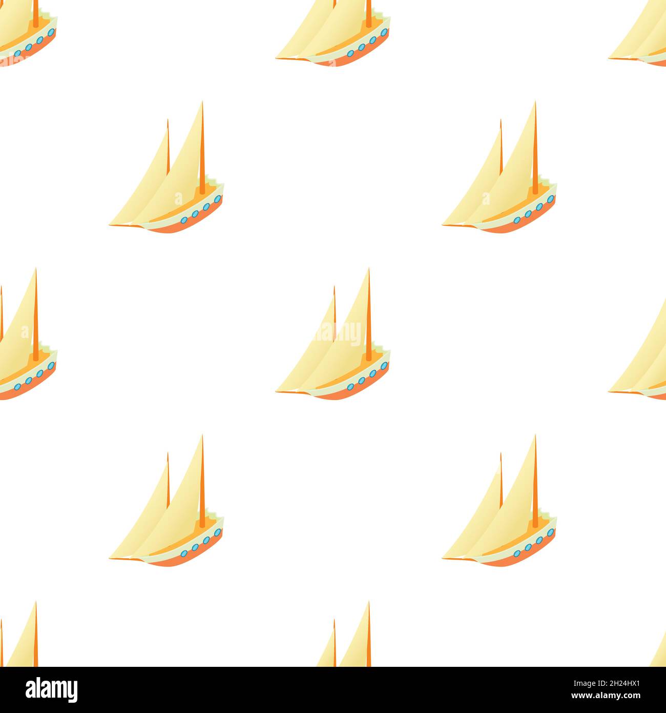 Sailing ship pattern seamless background texture repeat wallpaper ...