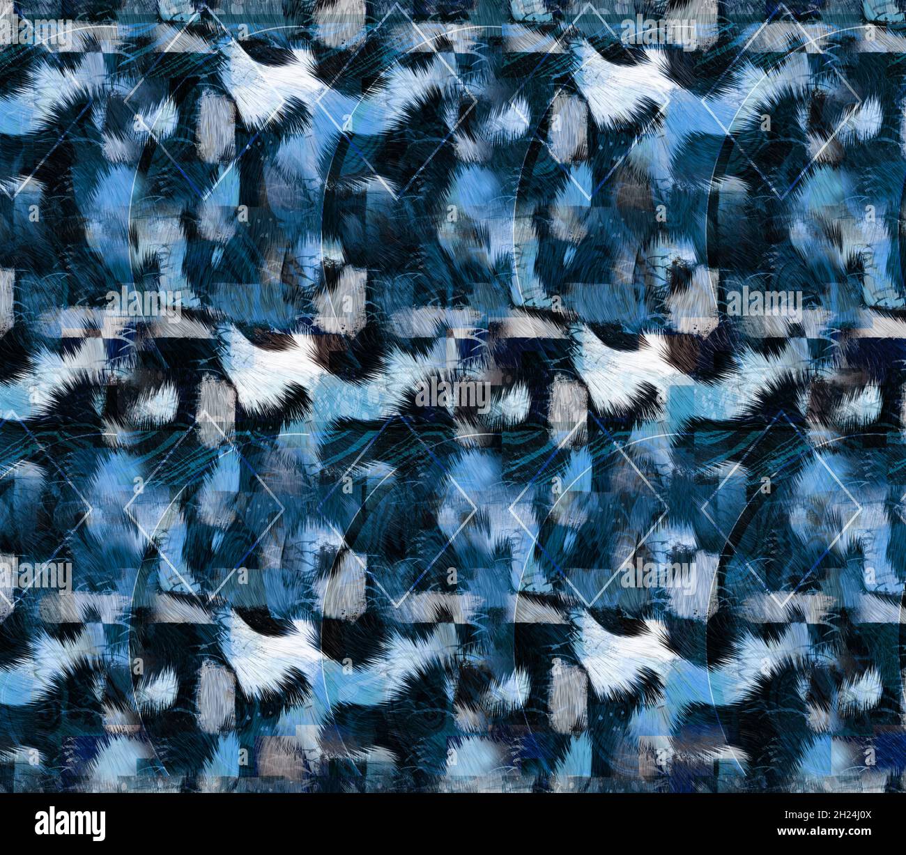 modern mixed print pattern, textile design Stock Photo - Alamy