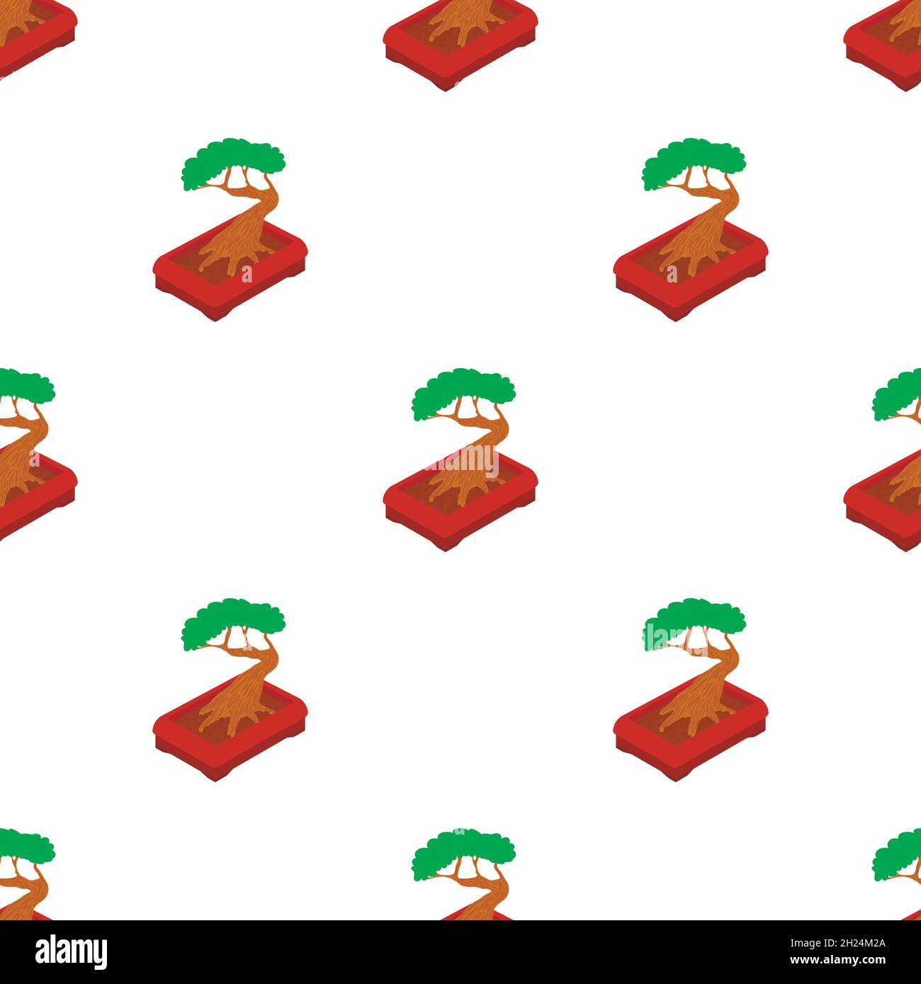Bonsai tree pattern seamless background texture repeat wallpaper ...