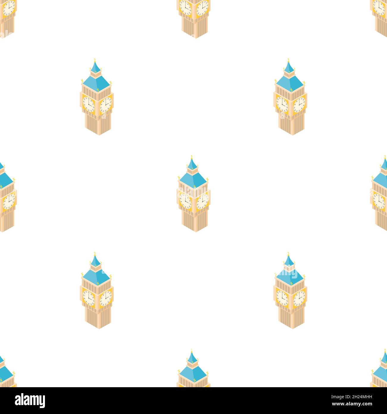 Big Ben pattern seamless background texture repeat wallpaper geometric ...
