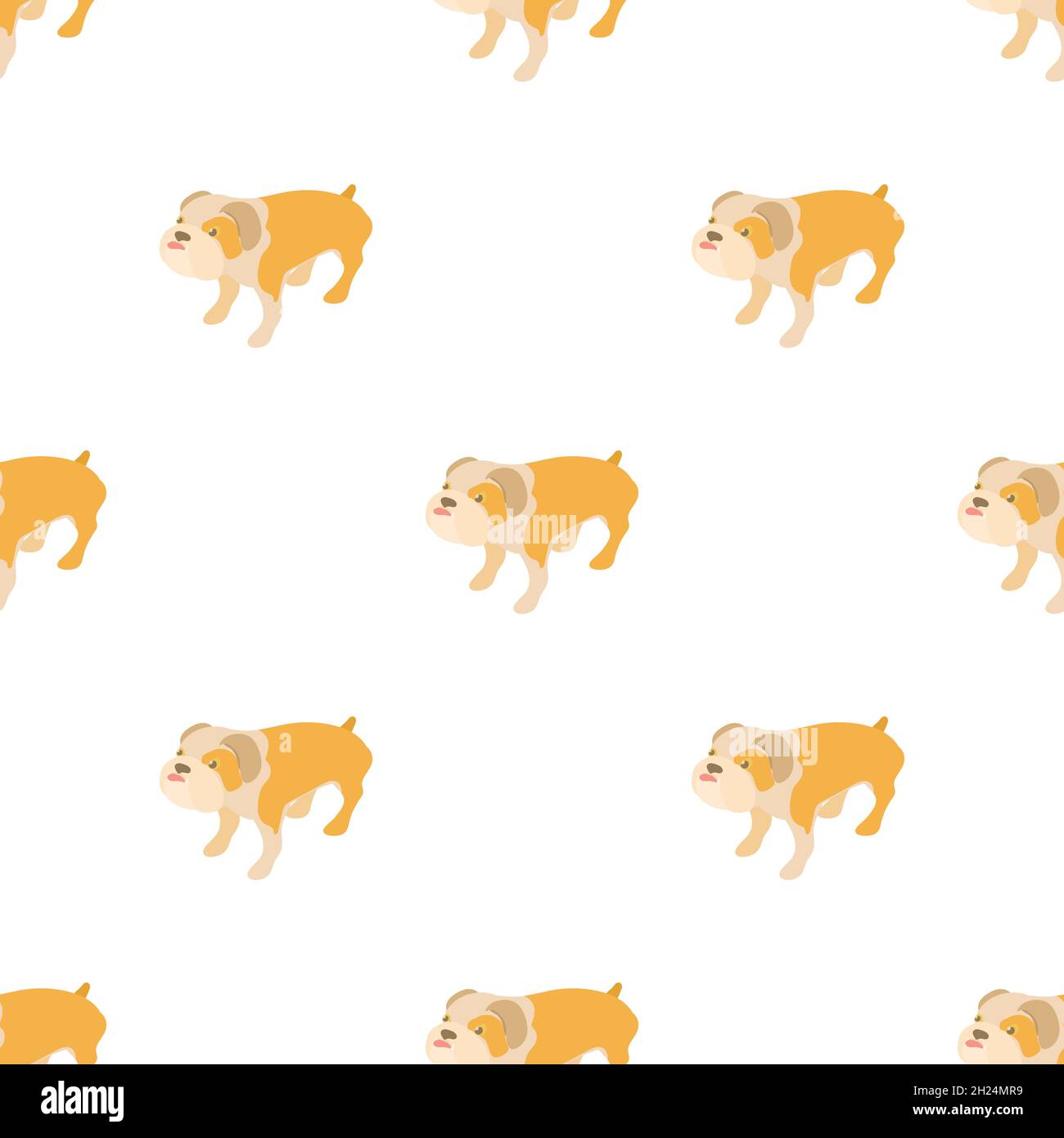 English bulldog pattern seamless background texture repeat wallpaper ...
