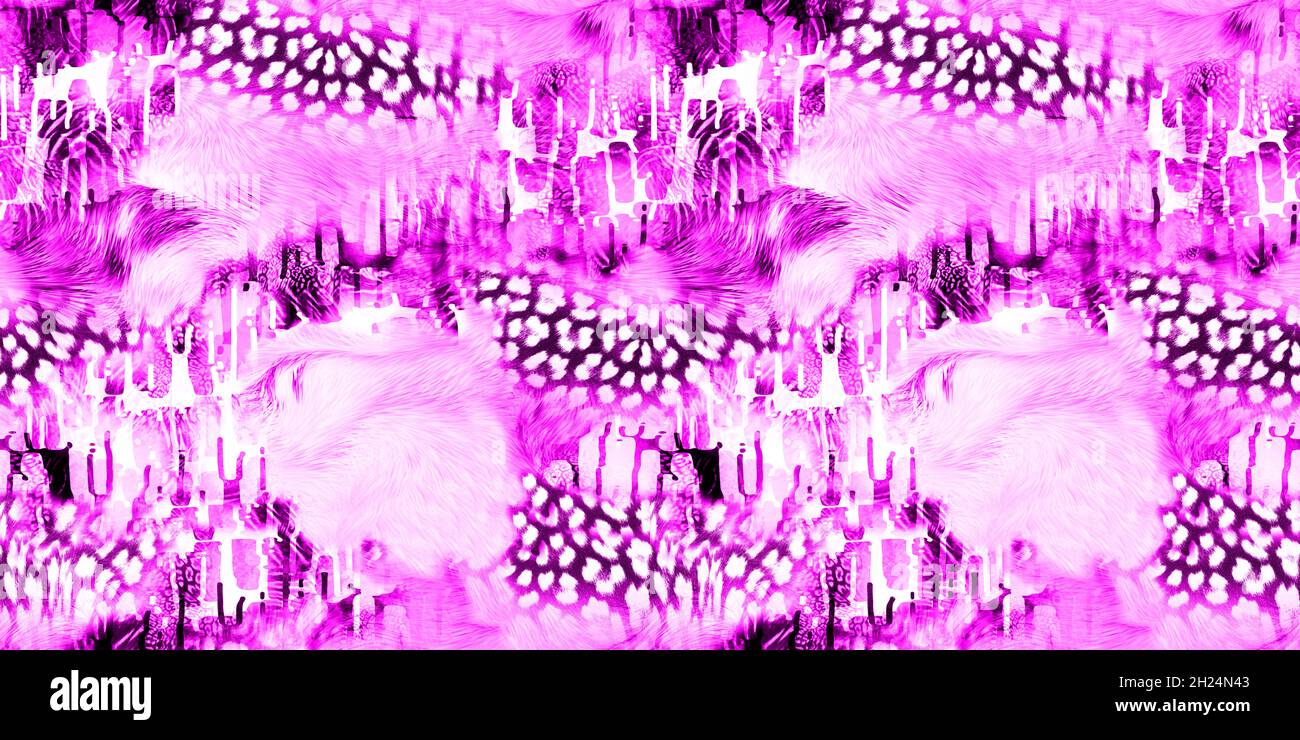 modern mixed print pattern, textile design Stock Photo - Alamy