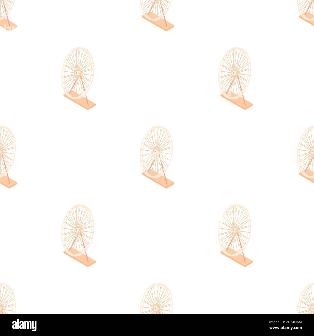 Ferris wheel pattern seamless background texture repeat wallpaper ...