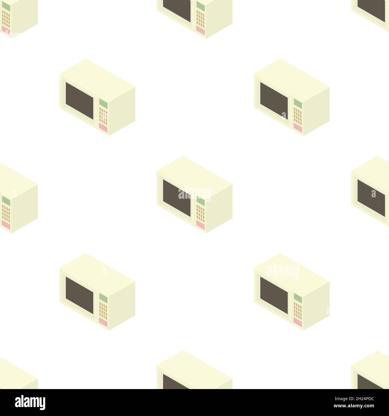 White microwave pattern seamless background texture repeat wallpaper ...